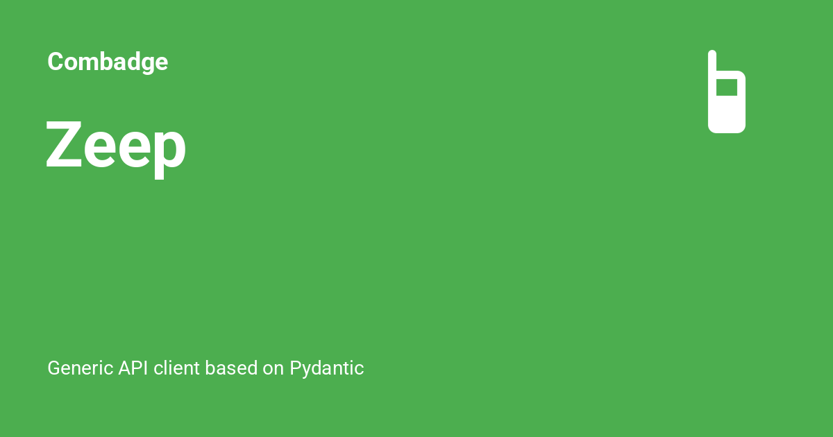 Zeep - Combadge